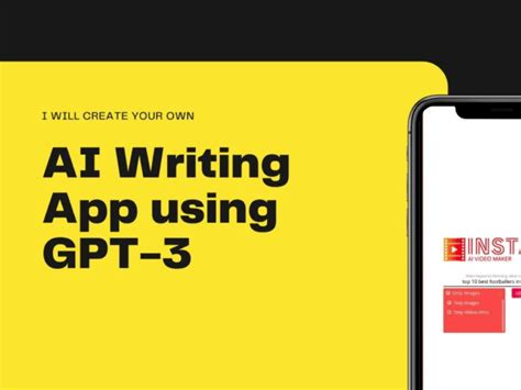 your own ai writing app or website using gpt4 upwork