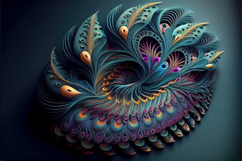 Premium Ai Image 3d Geometric Figures Parametric Patterns Seamless