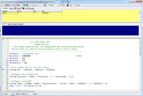 program simulate