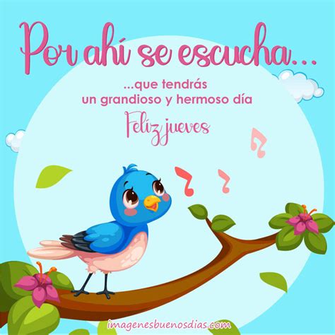 Imágenes Buenos Días Feliz Jueves Con Frases Imágenes Buenos Días