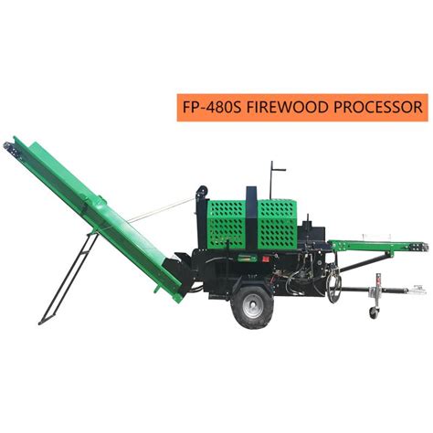 Hydraulic Wood Processor Firewood Processor With Log Convery Log