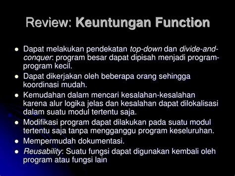 Ppt Struktur Data 6 Pointer Dan Function Powerpoint Presentation