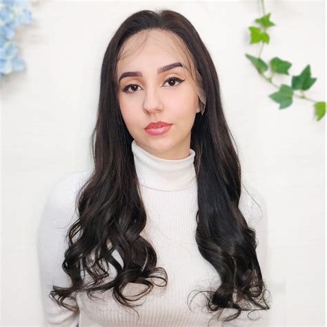 Front Lace Modelo Cindy Cabelo Humano Liso 60cm Cor 1b Shopee Brasil