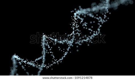 Dna Molecule Assemble Parts 3d Illustration Stock Illustration 1091214878 Shutterstock