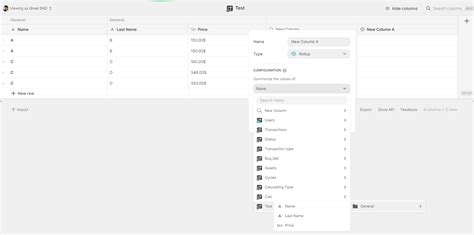 sumif rollup ask for help glide community
