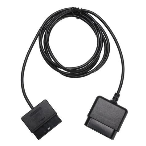 For Ps1 Ps2 Controller Dance Pad Wheel Extension Cable Cord Slim Line For Playstation 1
