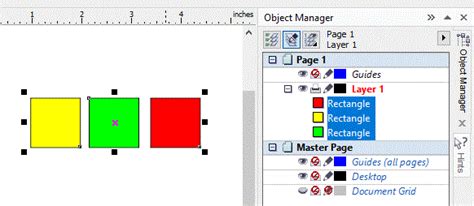 Selecting Specific Shapes To Move To CorelDRAW Graphics Suite X CorelDRAW Graphics Suite
