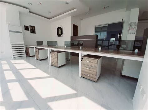 Linear Workstation Glass Furniture And Home Living Office Furniture