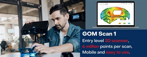 Gom Scan 1 Entry Level Industrial 3d Scanner