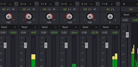 Delivering Multi Channel Audio From Resolve