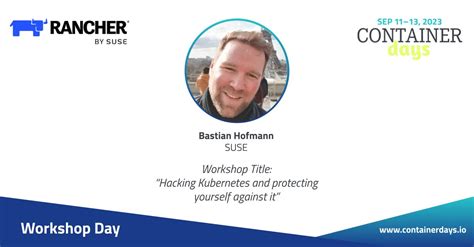 Containerdays On Linkedin Cds23 Goingtocds23 Kubernetes