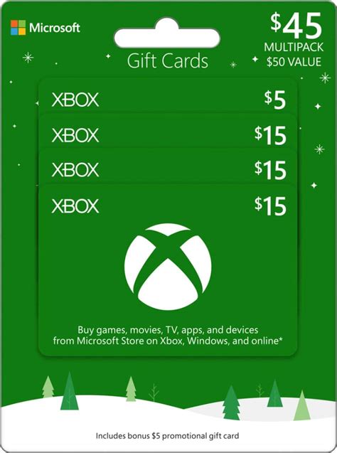 Customer Reviews Microsoft 50 Xbox T Card Multipack Microsoft