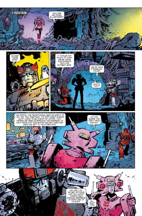 Skybound Preview Transformers 21 Comic Book Club