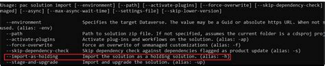 Power Platform Solution Import Using The ‘stage And Upgrade Feature