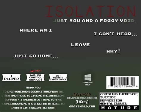 Isolation By 𝙀𝘾𝙇𝙄𝙋𝙎𝙀𝘿