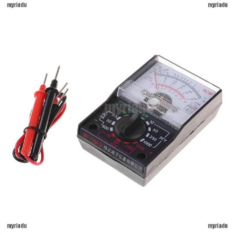 Mrudc Ac 1000v Voltmeter 250ma Ammeter 1k Resistance Meter Analog Multimeter Tool Shopee Malaysia