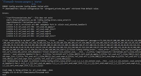 ` var firezone private key` should not be required to exist on boot