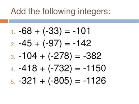 addition of integers using block model by julius s antonio