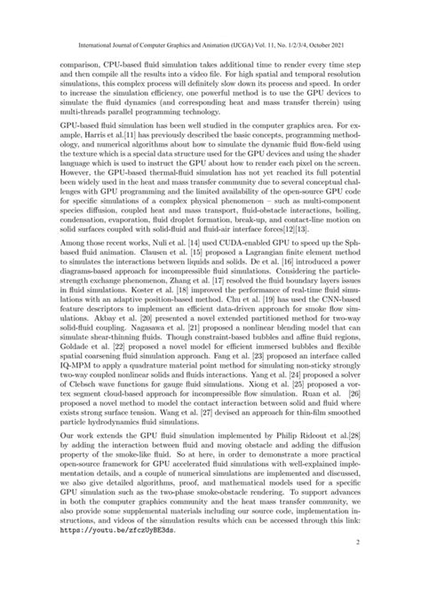Fast Fluid Thermodynamics Simulation By Solving Heat Diffusion Equation