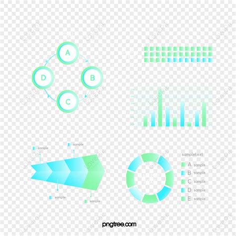 그린 그라운드 트렌드 비즈니스 가시화 아이콘 구성도마케팅표시 Png 일러스트 무료 다운로드 Lovepik