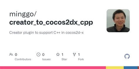 Github Minggocreatortococos2dxcpp Creator Plugin To Support C