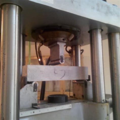 Pictorial View Of Loading Assembly For Flexure Test Download