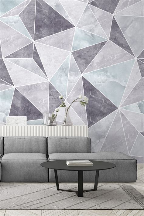 Геометричні форми 3Д Отделка стены в прихожей Домашний декор Интерьер