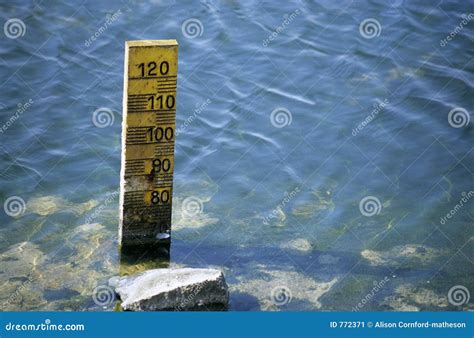 Measuring Water Levels Stock Image Image Of Countryside 772371