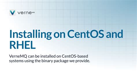 Installing On Centos And Rhel Vernemq