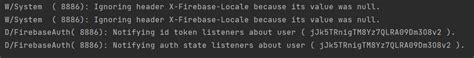 android w system ignoring header x firebase locale because its value