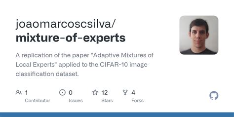 github joaomarcoscsilva mixture of experts a replication of the