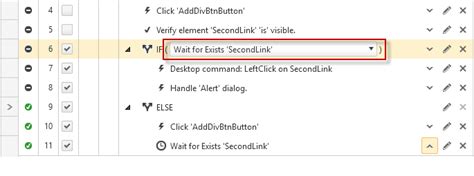 If Else Test Studio Dev Documentation Progress Telerik TestStudio Dev