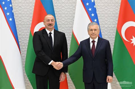 Mirziyoyev Va Aliyev Davlatlararo Oliy Kengashning Birinchi Majlisini O
