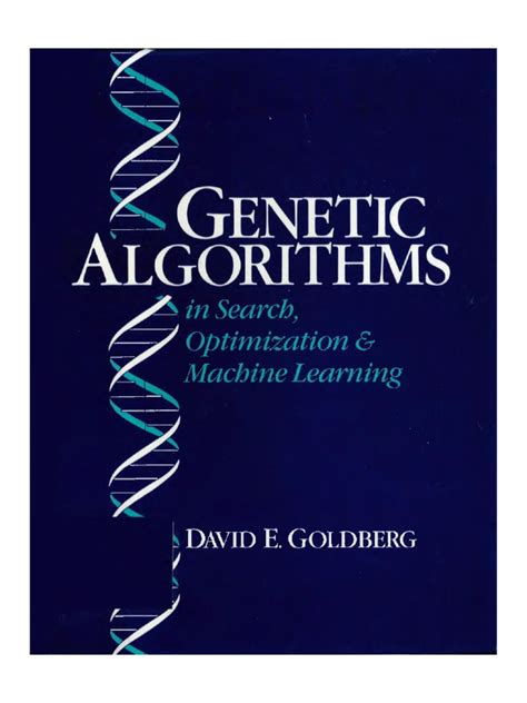David E Goldberg Genetic Algorithms Pdf Pdf
