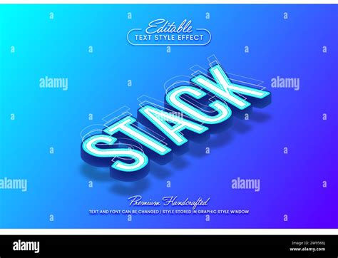 Isometric Headline Editable 3d Vector Text Style Effect Suitable For Creating Eye Catching Text