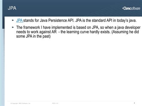 Ppt Orm Framework For Ar Java Api Powerpoint Presentation Free