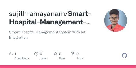 Smart Hospital Management System With Iot Integration README Md At Main