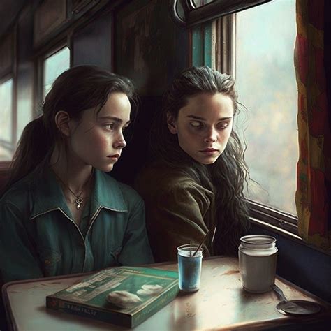 Две девушки в поезде мистика