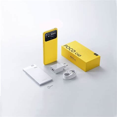 Xiaomi POCO C40 6 71 Inch HD Dot Drop Display Dual SIM Power Black 4GB RAM 64GB 4G LTE Buy