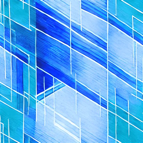 Blue Abstract Geometric Pattern Creative Fabrica