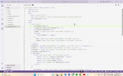 Jirul Sk On Linkedin Webdevelopment Html Codingjourney Techenthusiast Paymentform