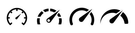 Premium Vector Set Of Internet Speed Test Icons Connectivity Network Broadband Speedometer