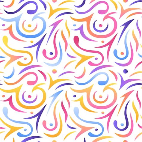Premium Vector Seamless Multicolored Gradient Pattern
