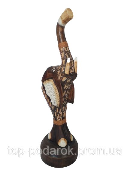 Статуэтка слон деревянный высота 42 см Id 19064014 цена 1092 ₴ купить на Prom Ua