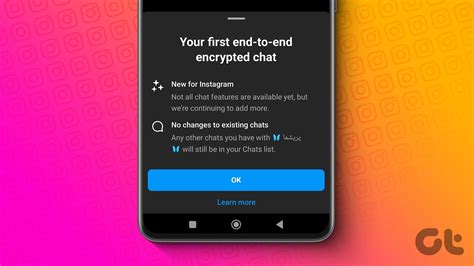 How to Enable or Disable End-to-End Encryption for Instagram Chats - Guiding Tech