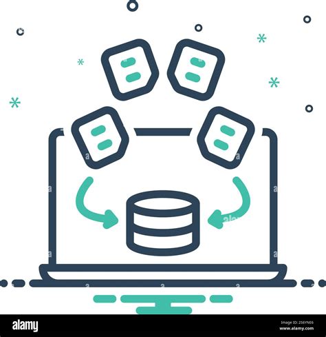 icon for data collection data stock vector image and art alamy