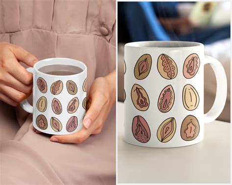 Vagina Coffee Mug With Color Inside Oz Oz Etsy