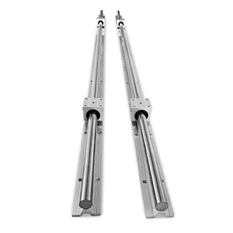 راهنمای خطی Linear Rail 2pcs Sbr16 2000mm Line With 2xlinear Guide Rails And 4 X Sbr16uu Bearing