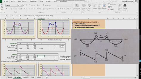 Excel Structural Analysis Program For Reinforced Concrete Design With