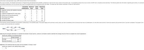 All Answers Were Generated Using 1000 ﻿trials And